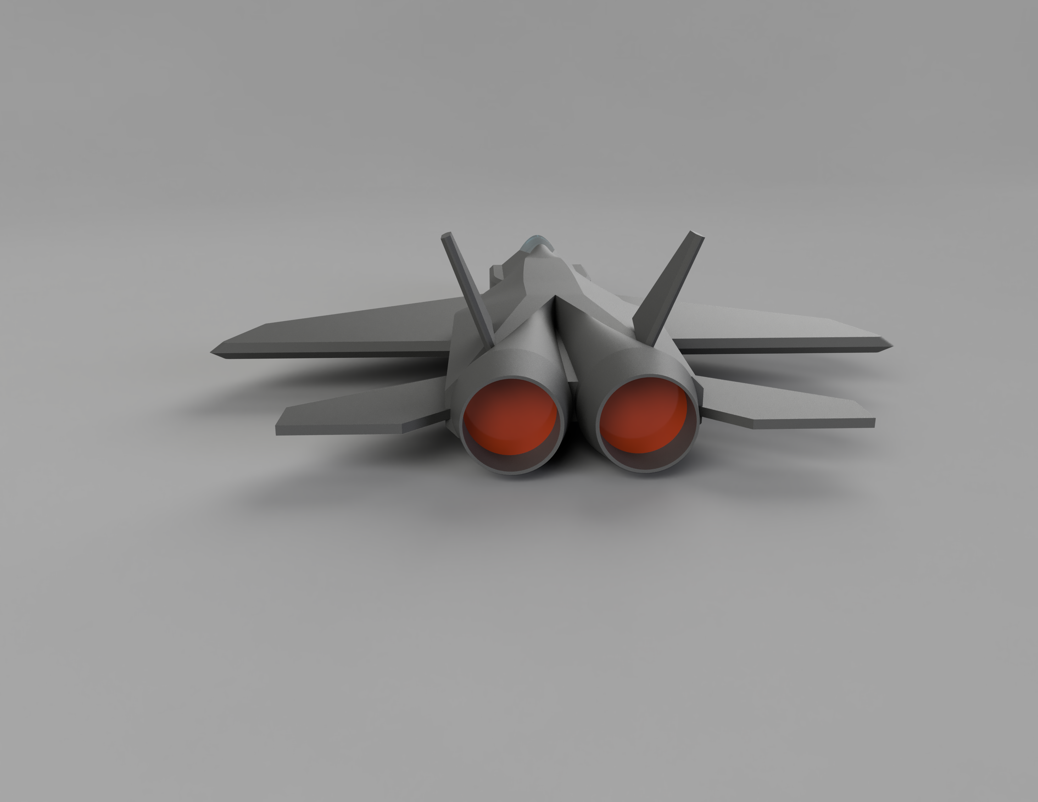 Print in place F-22 Inspired Jet by roberthartshorn | Download free STL ...