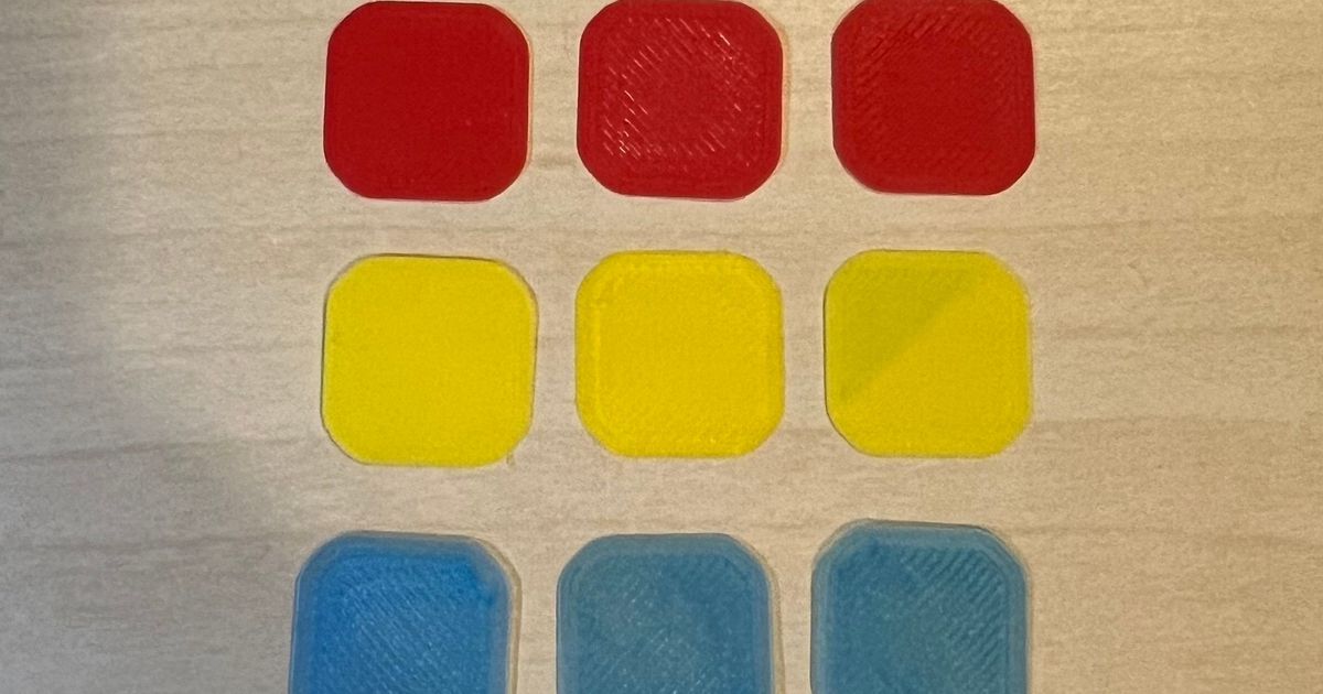 Barevné štítky na Rubikovu kostku / Colored labels for the Rubik's cube ... Barevné štítky na Rubikovu kostku / Colored labels for the Rubik's cube ...