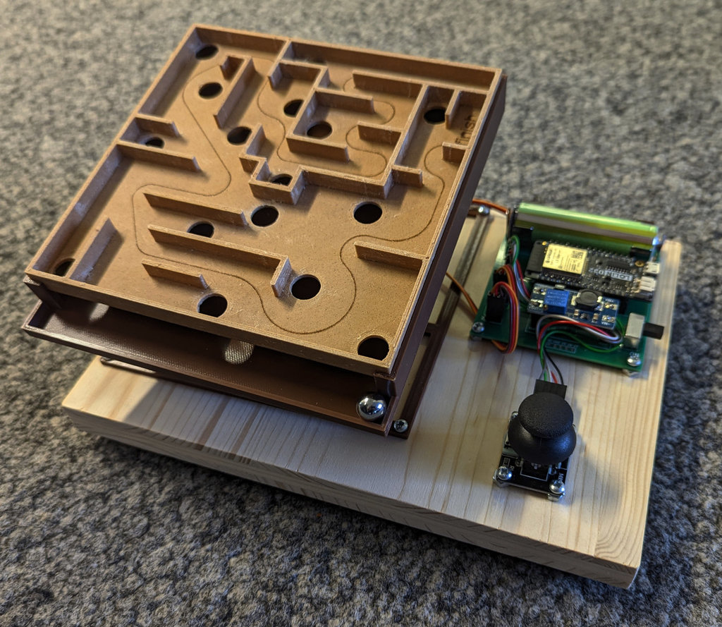 DIY Maze Game printable parts by rbuehlma | Download free STL model | Printables.com