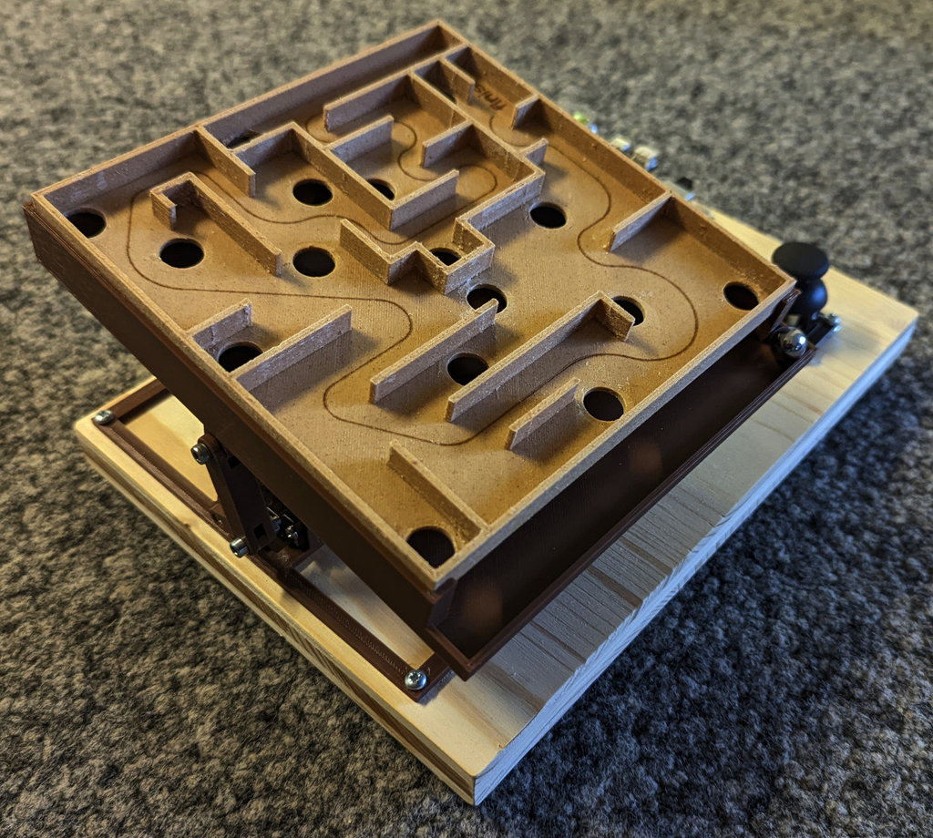 DIY Maze Game printable parts by rbuehlma | Download free STL model | Printables.com