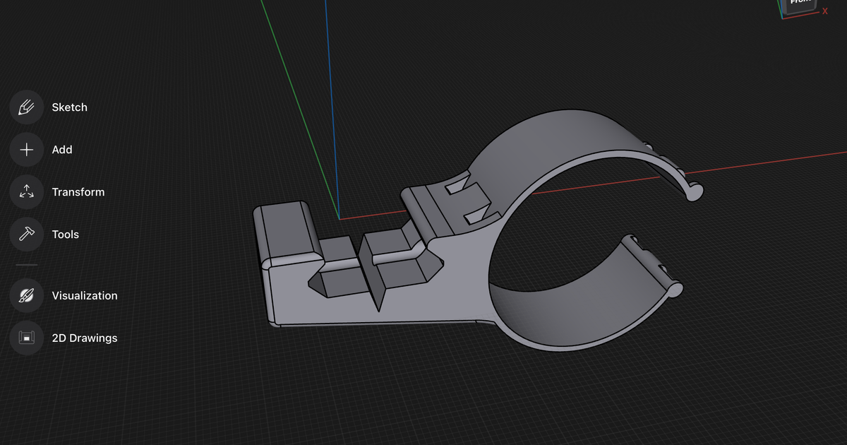 Maglite ML300LX Flashlight mount by WolfeGang545 | Download free STL ...