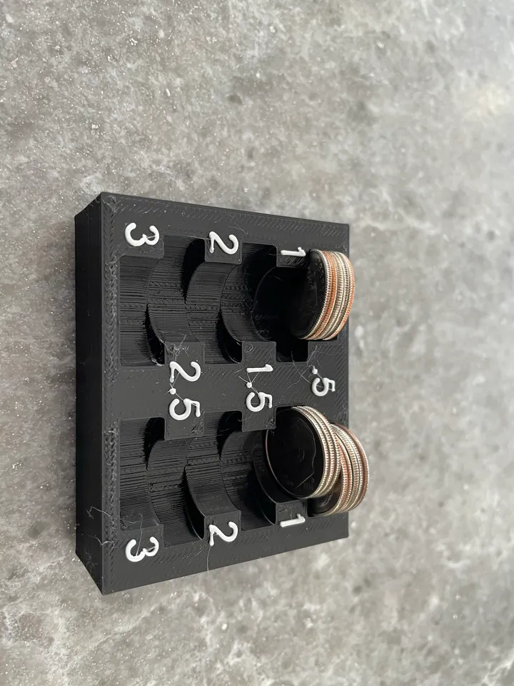 Coin Organizer for cash drawer by irrational31415 | Download free STL ...