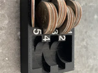 Coin Organizer for cash drawer by irrational31415 | Download free STL ...