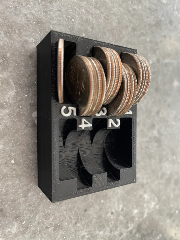 Coin Organizer for cash drawer by irrational31415 | Download free STL ...