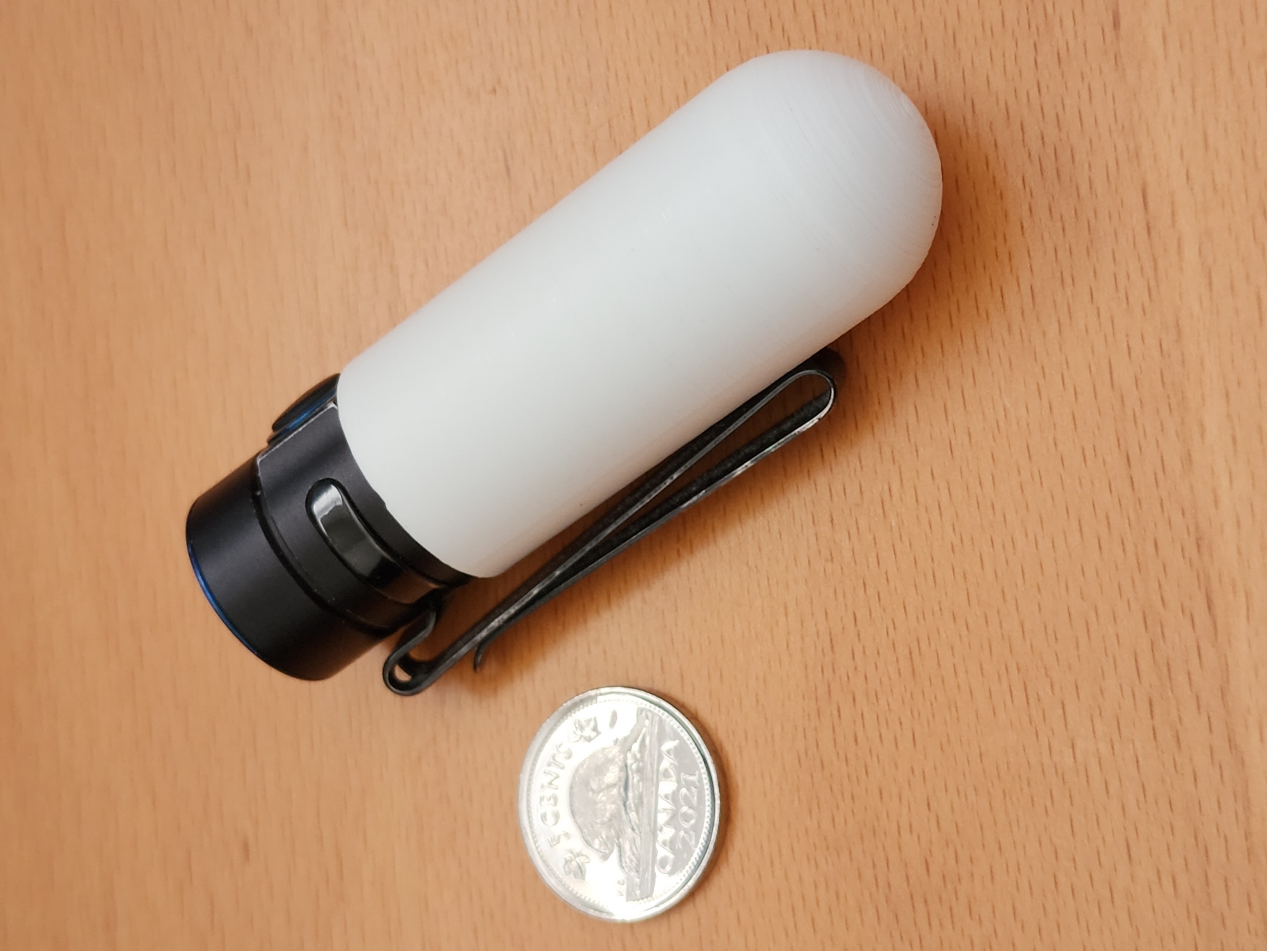 Diffuser for an OLight Baton II or Baton 3 by Joe | Download free STL ...