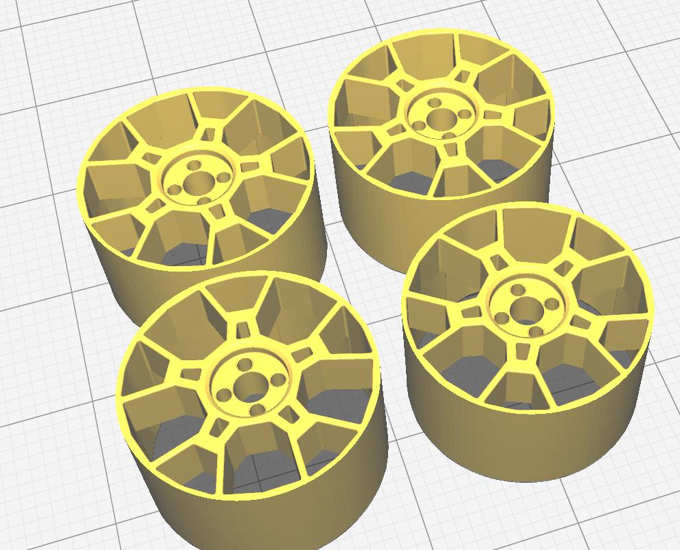 Fiat Abarth 500 Alloy Wheel - Replica Model. by LilyPink | Download ...