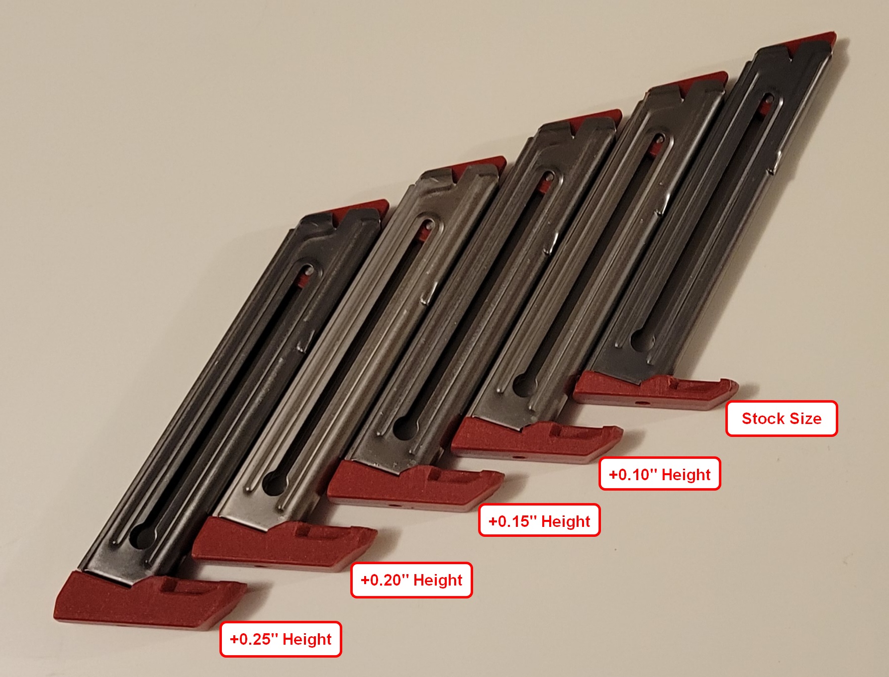 Ruger 22/45 MKIV Stock and Extended Magazine Base Plates by ...
