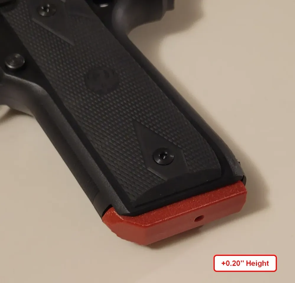 Ruger 22/45 MKIV Stock and Extended Magazine Base Plates by ...