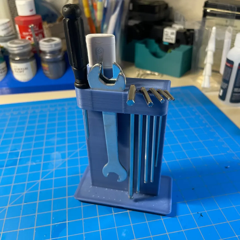 Gridfinity 1x2 Ender 3 Tool Holder by roomonthethird | Download free STL model | Printables.com