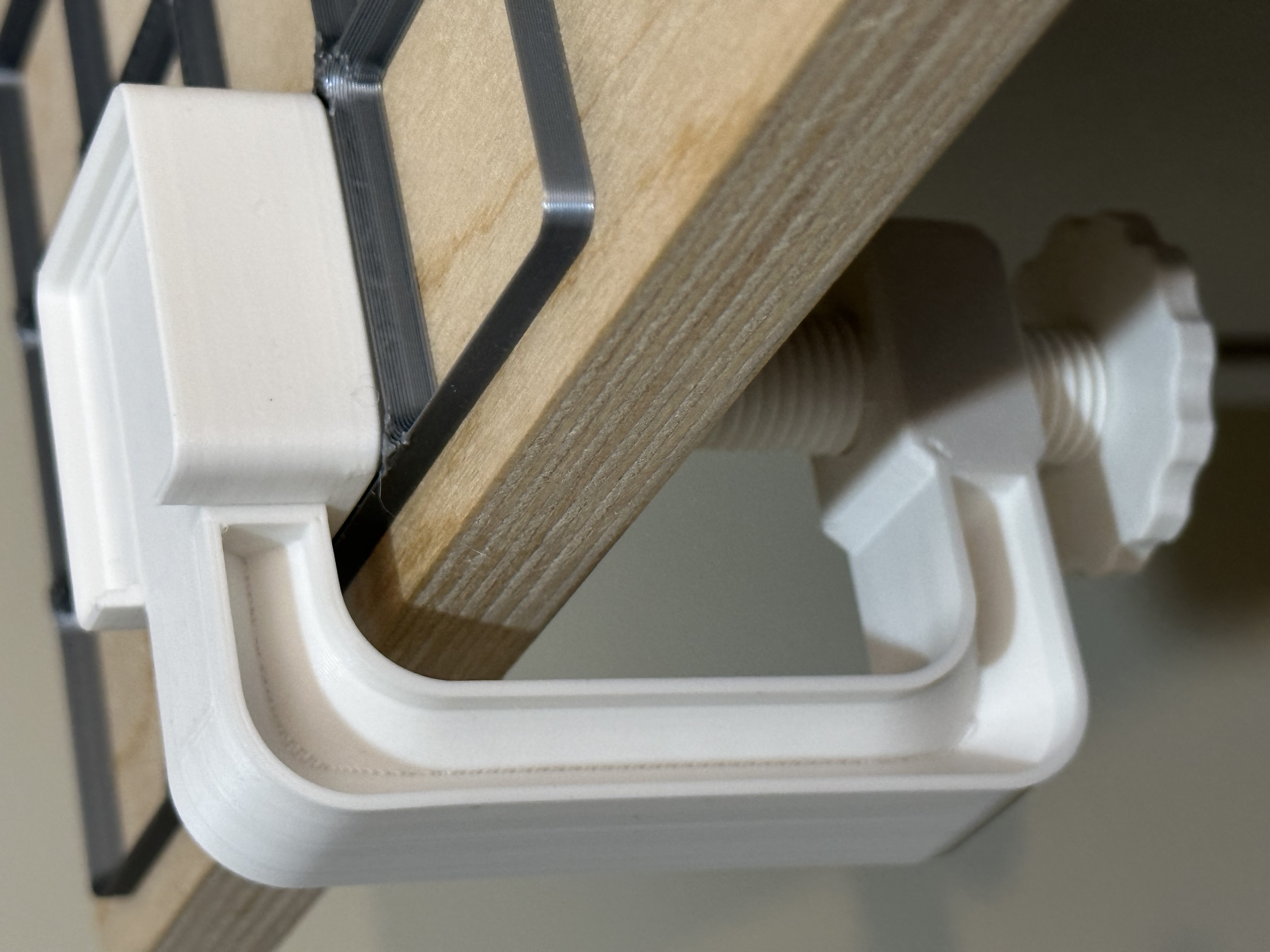 Gridfinity desk clamp by jfuchs | Download free STL model | Printables.com