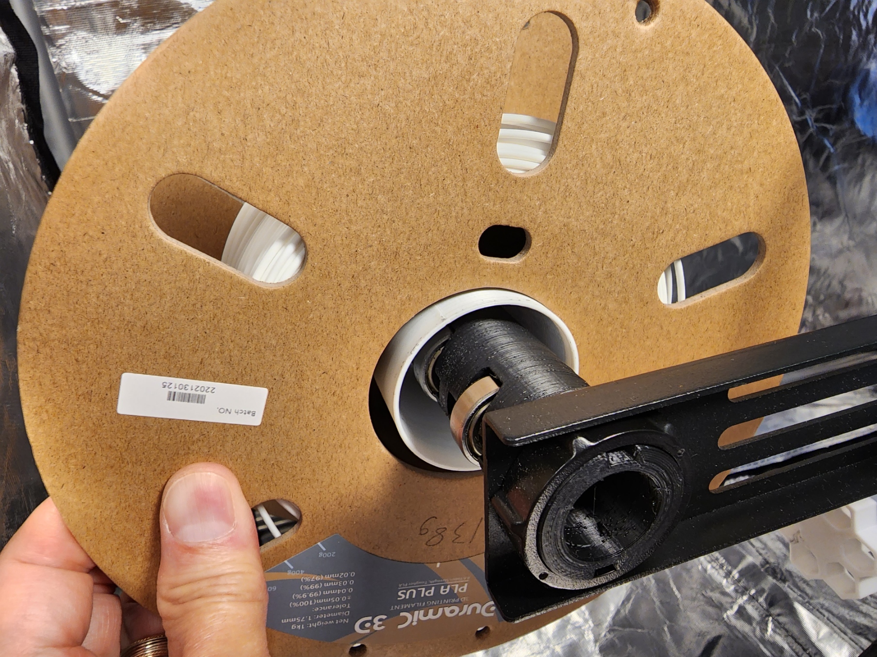 Very low friction spool holder for Creality Ender 3 by Joe | Download ...