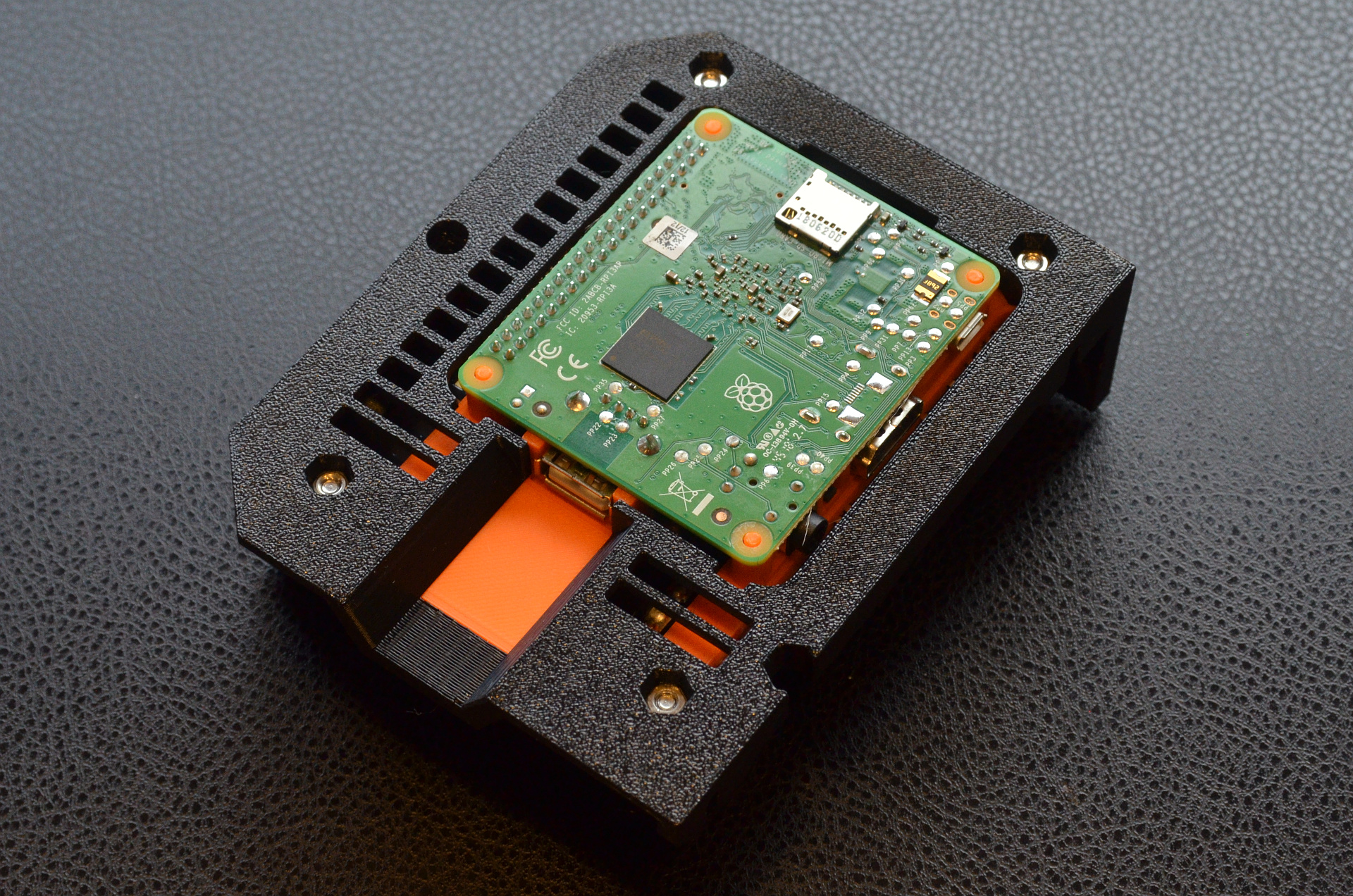 Raspberry Pi3A+ mount for Prusa MK3/MK3S by xiphmont | Download free ...