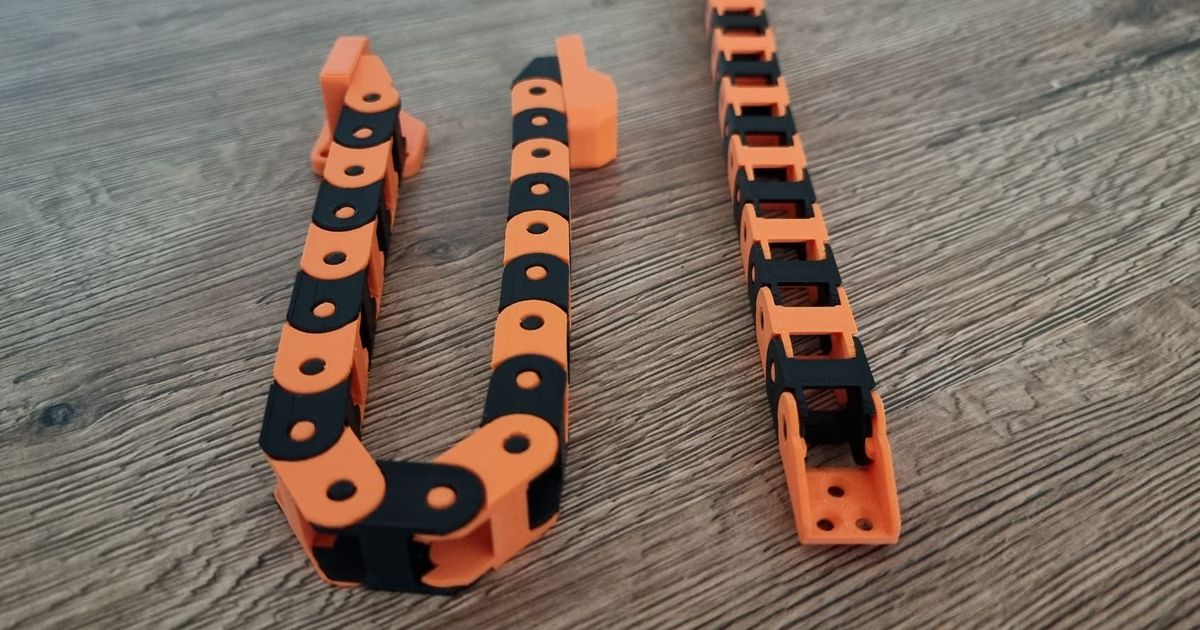 Printable Cable Chain by Tom van der Geest | Download free STL model ...