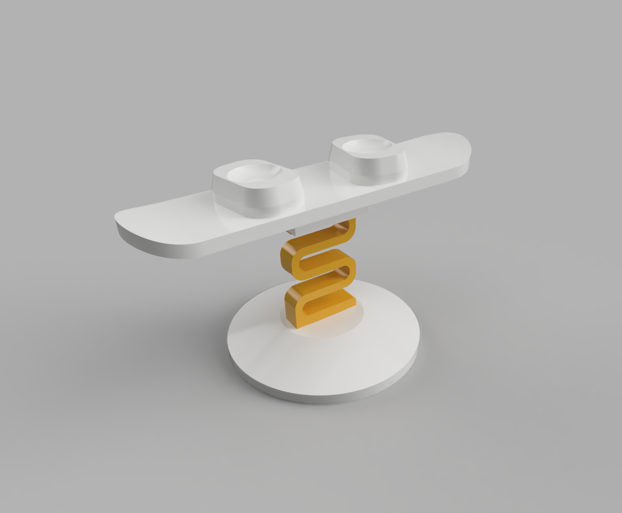 Snowboard fidget "bubblehead" toy by serbji | Download free STL model ...