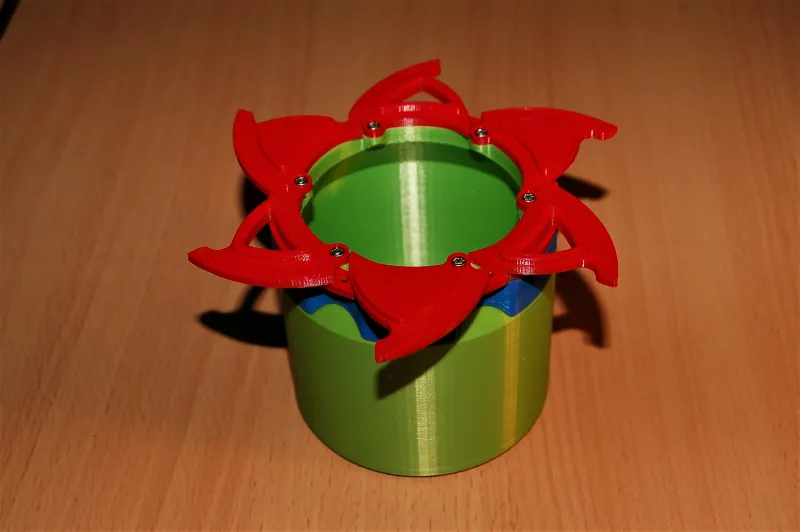 Flower Iris Box V2 by Brien Allison | Download free STL model ...