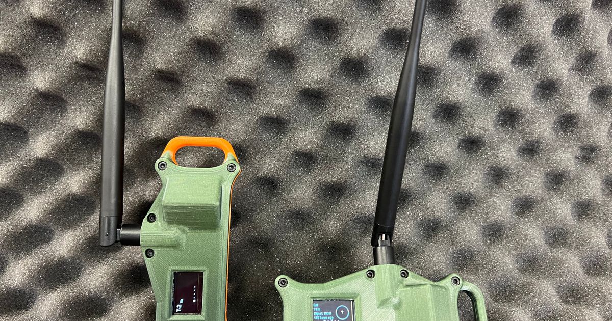 Meshtastic TTGO T-Beam Case by Breeki | Download free STL model ...