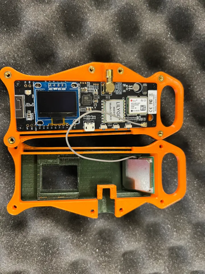 Meshtastic TTGO T-Beam Case by Breeki | Download free STL model | Printables.com