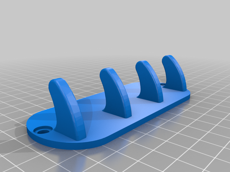 Simple Key Rack by Avel | Download free STL model | Printables.com