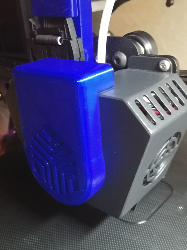 CR-6 se Magnetic Hot End Fan Baffle by Avel | Download free STL model ...