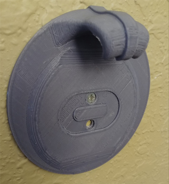 Oculus Controller Wall Mount (hidden screws) by Avel | Download free ...