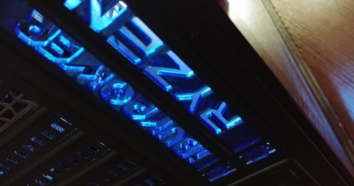 Custom Rear PCI Bracket for Computer Case by Avel | Download free STL ...