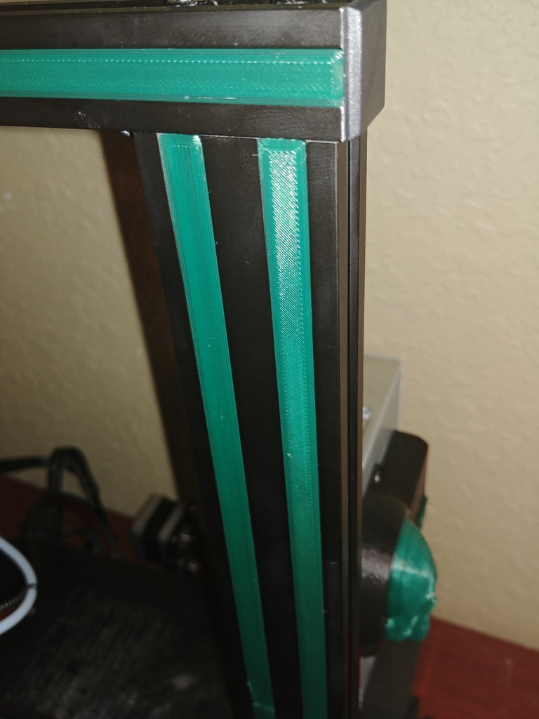 Ender 3 Pro Push-in V-slot covers (minimalist) by Avel | Download free ...