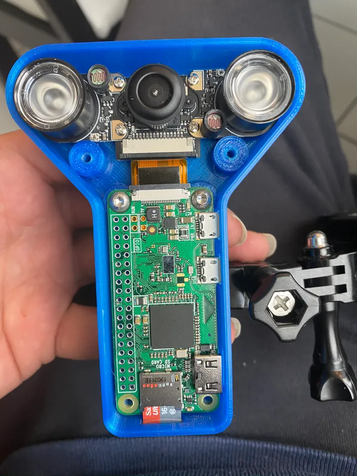 Raspberry Pi Zero IR camera housing by Hasenpups | Download free STL ...
