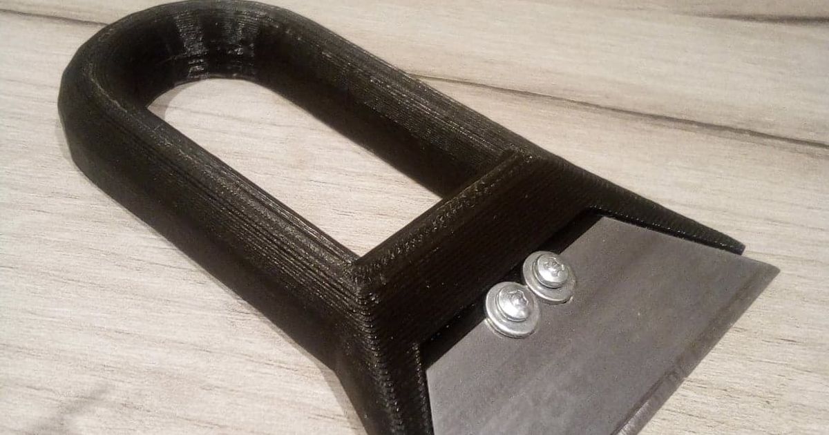 Razor Blade Scraper by Marcus_3D | Download free STL model | Printables.com