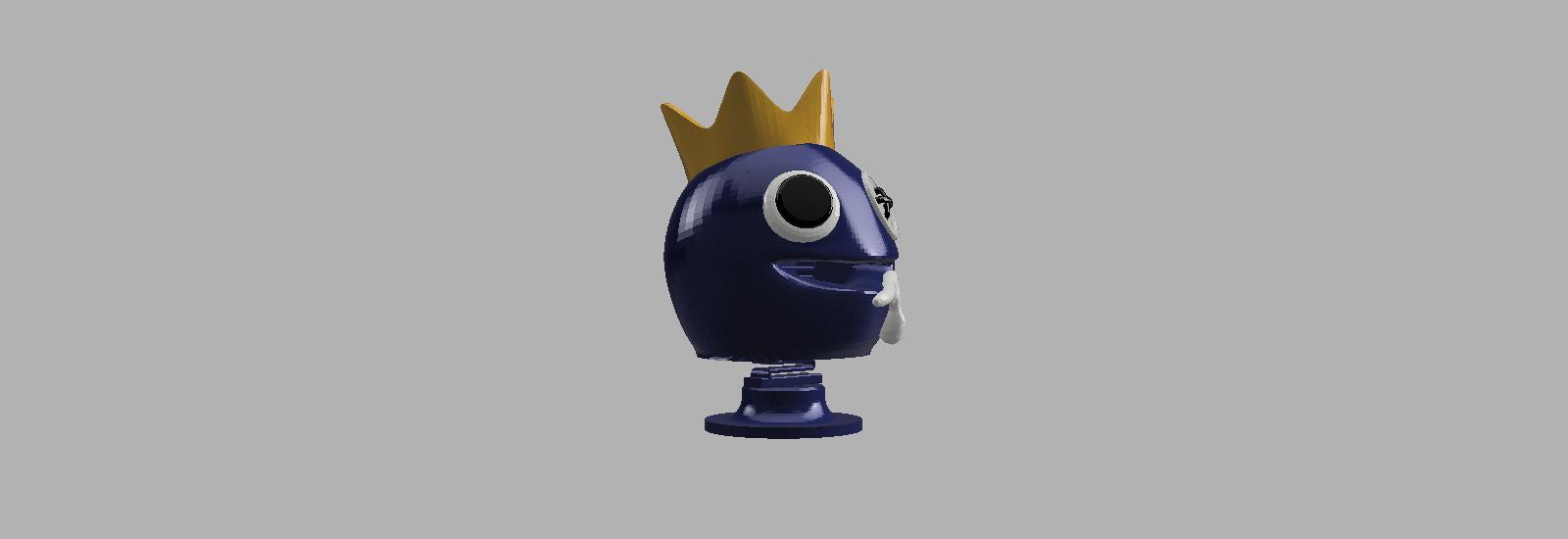 Rainbow Friends Blue Bobble Head by Quattrox | Download free STL model ...