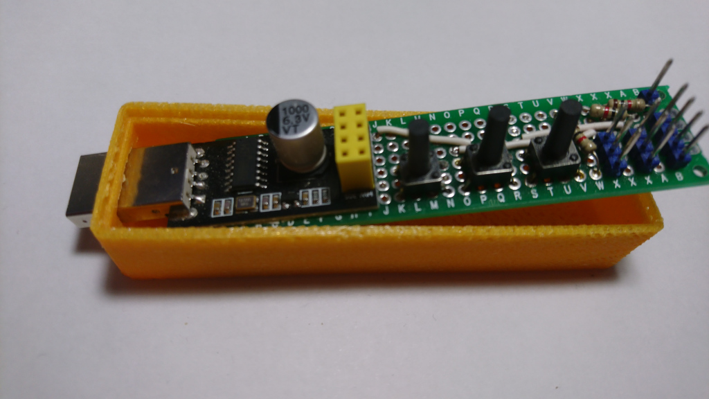 ESP01 programmer/breakout by Antimaterie | Download free STL model ...