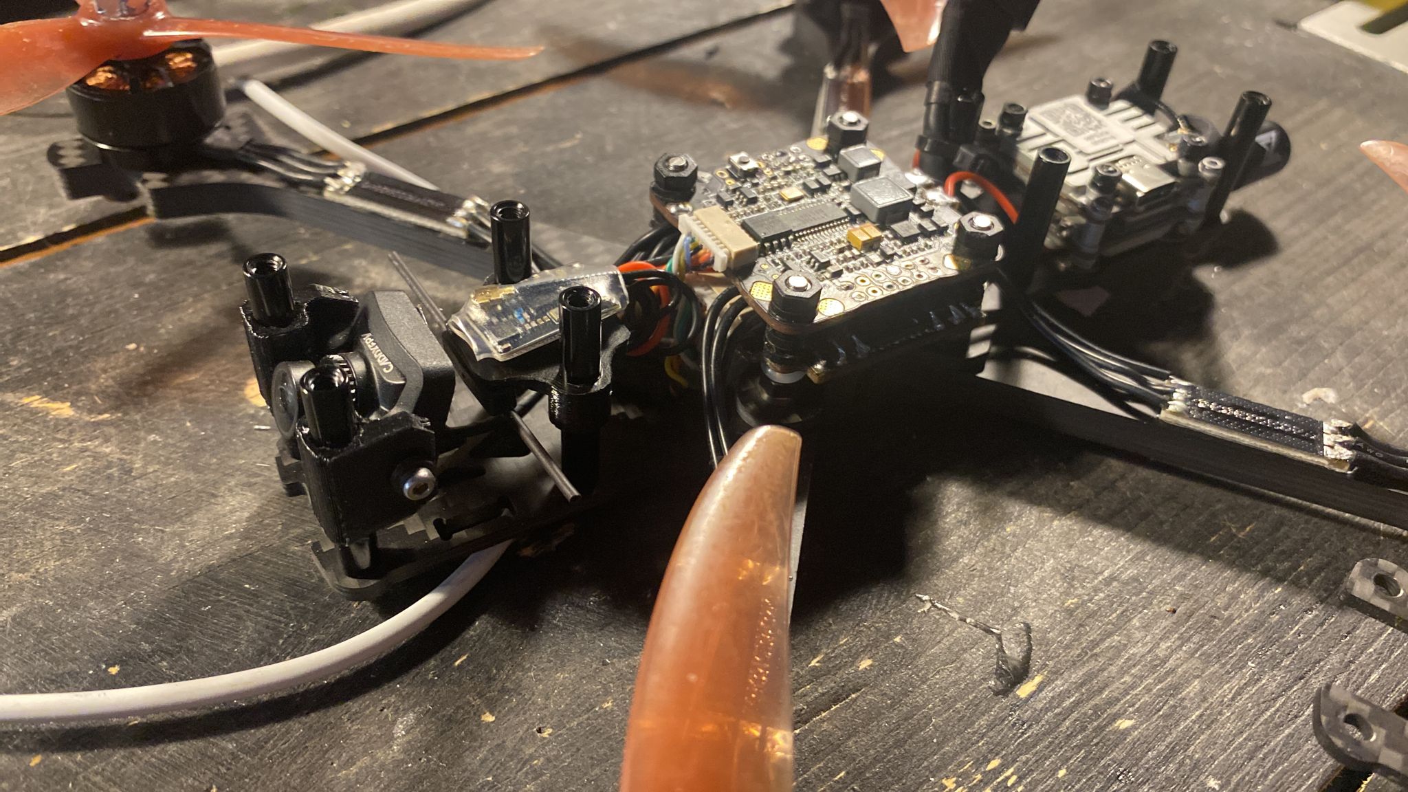 RC RX mounting tray TBS Source One v5 by Thijs | Download free STL ...
