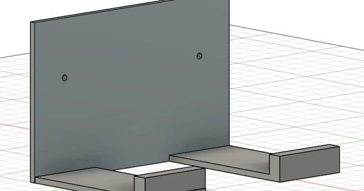 Hammer Mount by 3D-Lab | Download free STL model | Printables.com