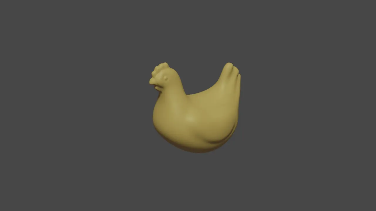 Bobin Chicken Bobblehead by cospacegirl | Download free STL model ...