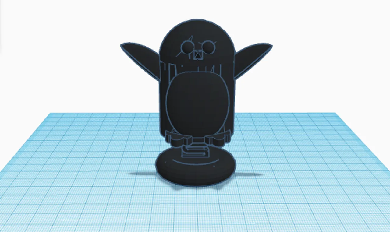 Penguin Bobble-head by King_Jewls | Download free STL model ...