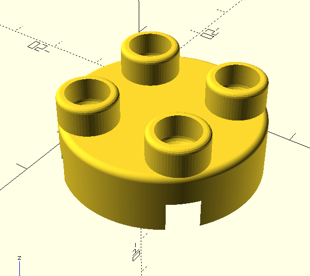 Duplo round/circle/column brick generator tool by Radek Věchet ...