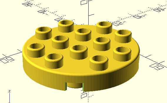 Duplo round/circle/column brick generator tool by Radek Věchet ...
