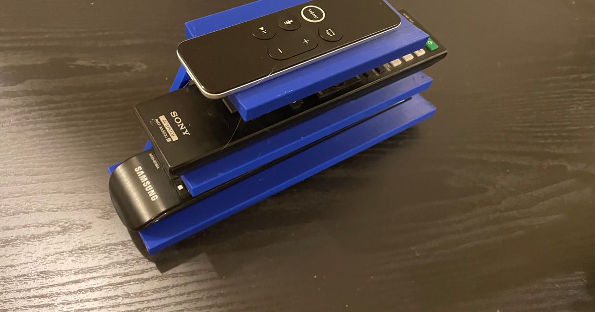 Remote Rack by hell_razor_art | Download free STL model | Printables.com