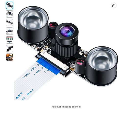 Cover for OV5647 Webcam Articulating Raspberry Pi Camera Mount for ...