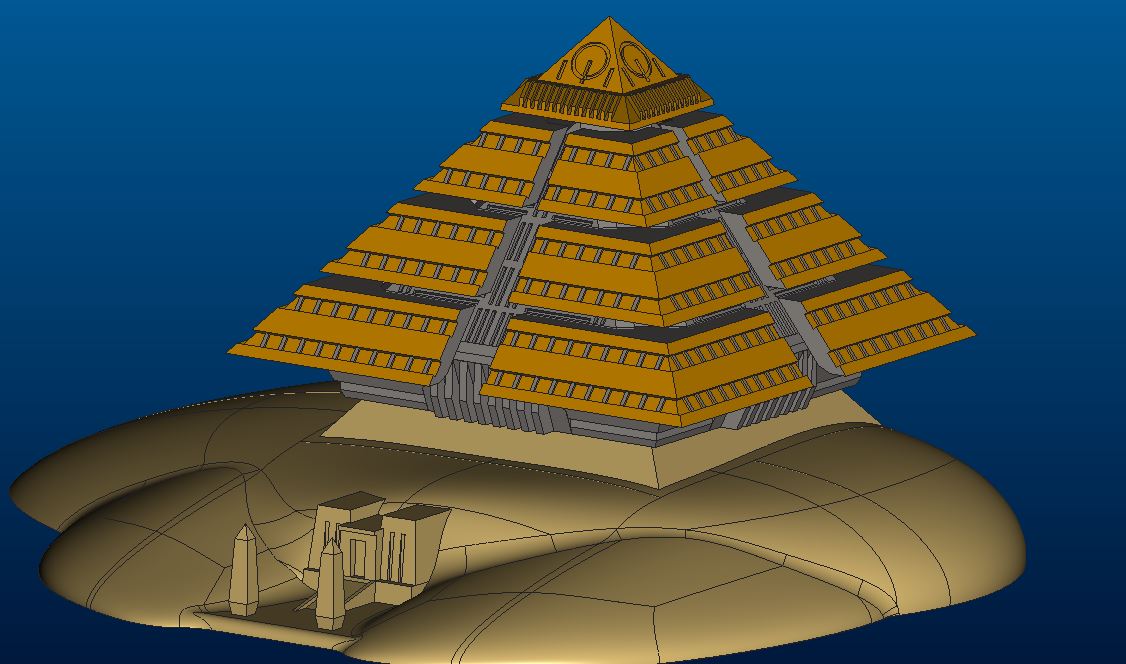 Pyramid Ship from the Star Gate od autora Martin | Stáhněte si zdarma ...