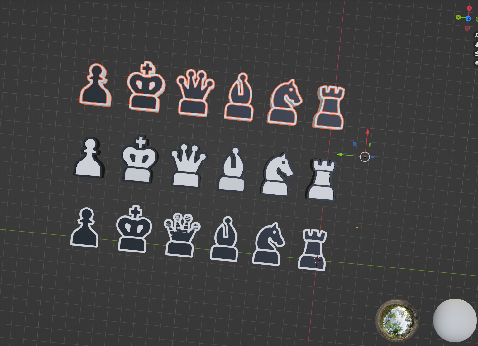 Chess Pieces for Cospaces from Chess.com by Clara Kim | Download free ...