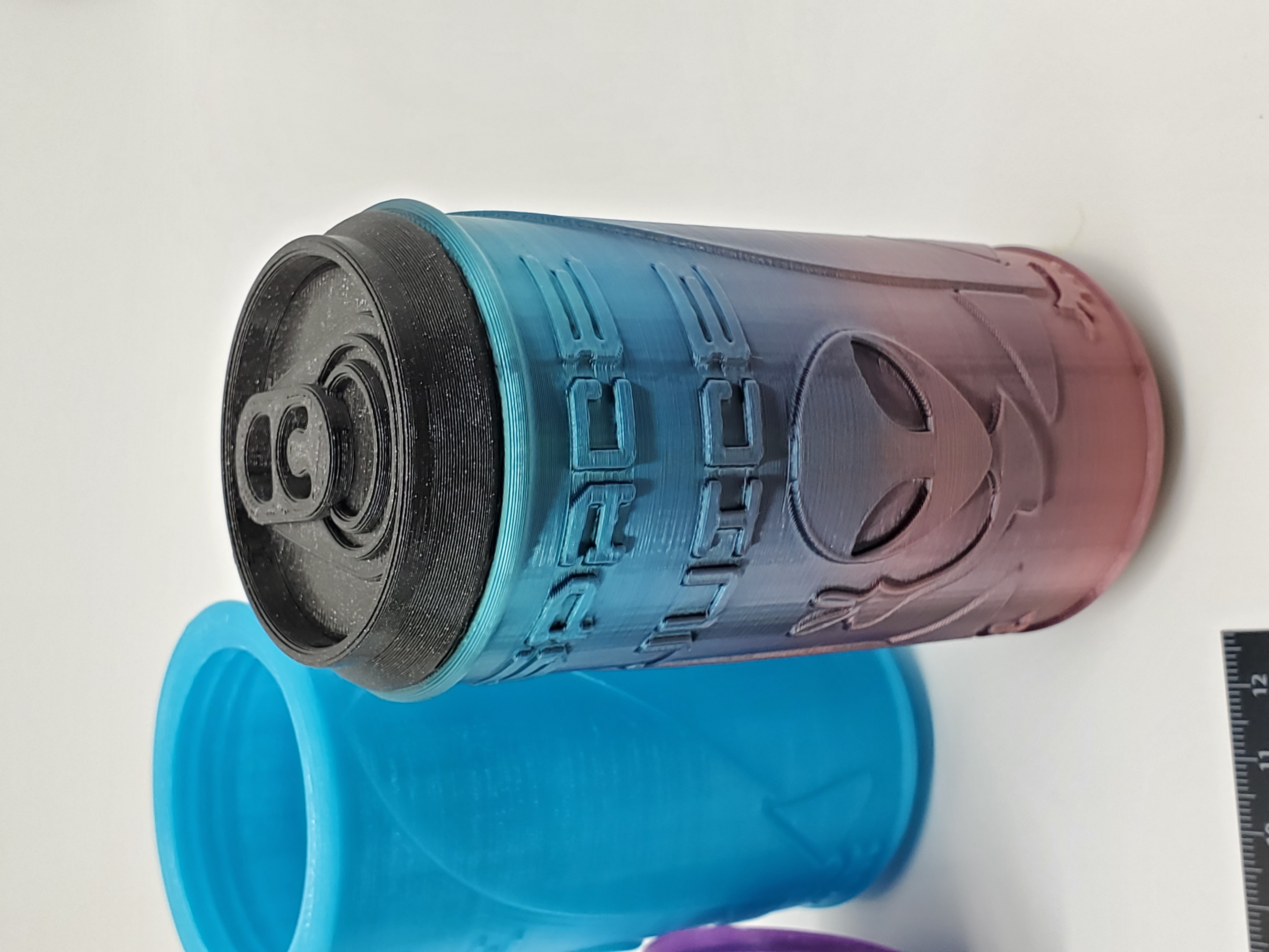 Space Juice Threaded Container by KeyboardCrawlin | Download free STL ...