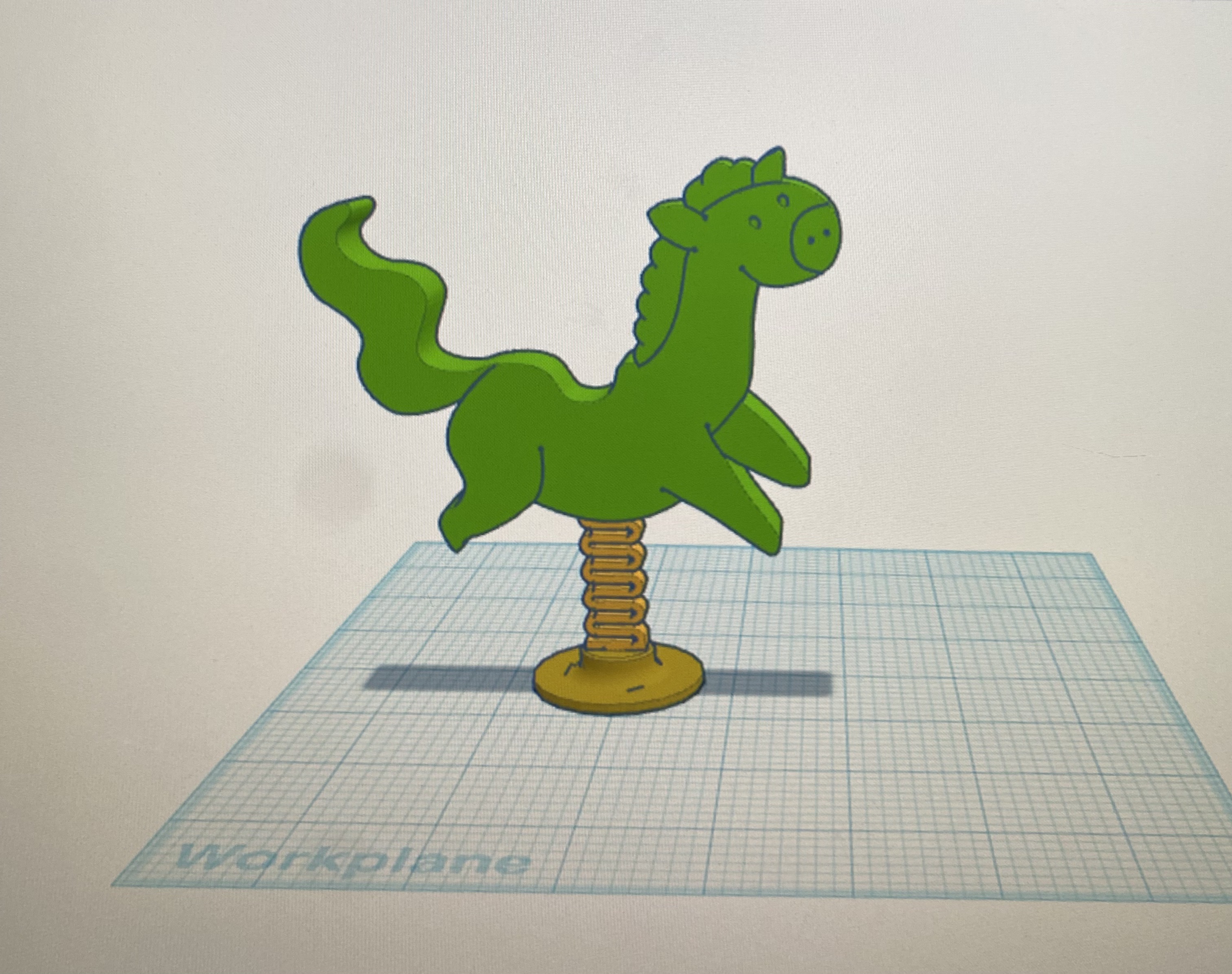 Bobble SpringHorse by BlackLion | Download free STL model | Printables.com