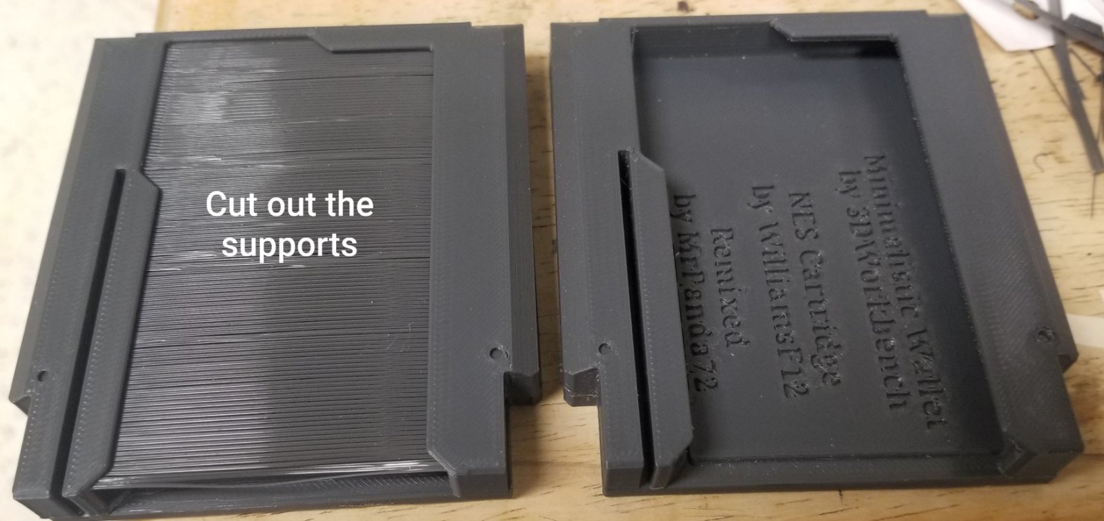NES Cartridge Card Wallet by mrpanda72 | Download free STL model ...