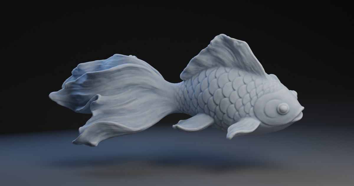 Goldfish by Peter Farell | Download free STL model | Printables.com