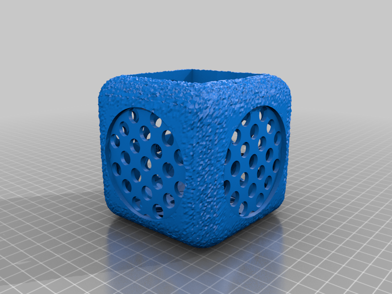 Throwing Microphone Cube by Andreas Sexauer | Download free STL model ...