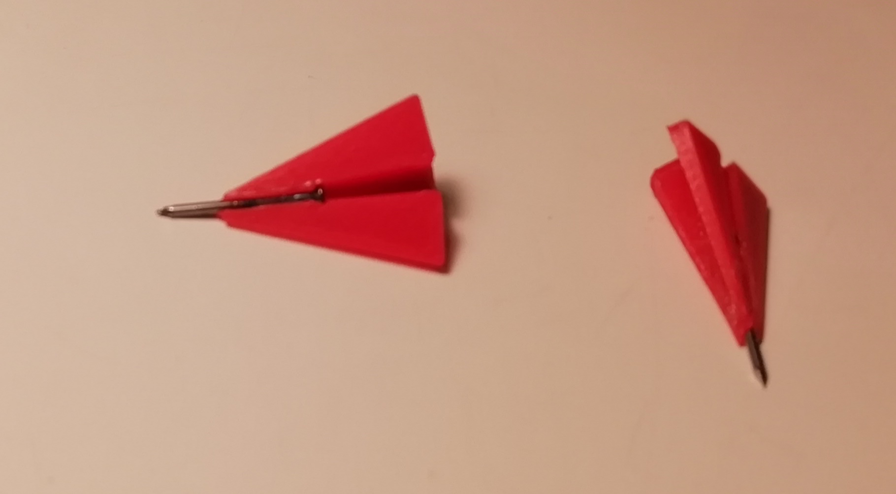 Paper Airplane Pin by Garagenbrauer | Download free STL model ...