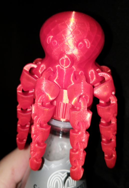 Cute Octopus Bottle Topper by jpac | Download free STL model ...