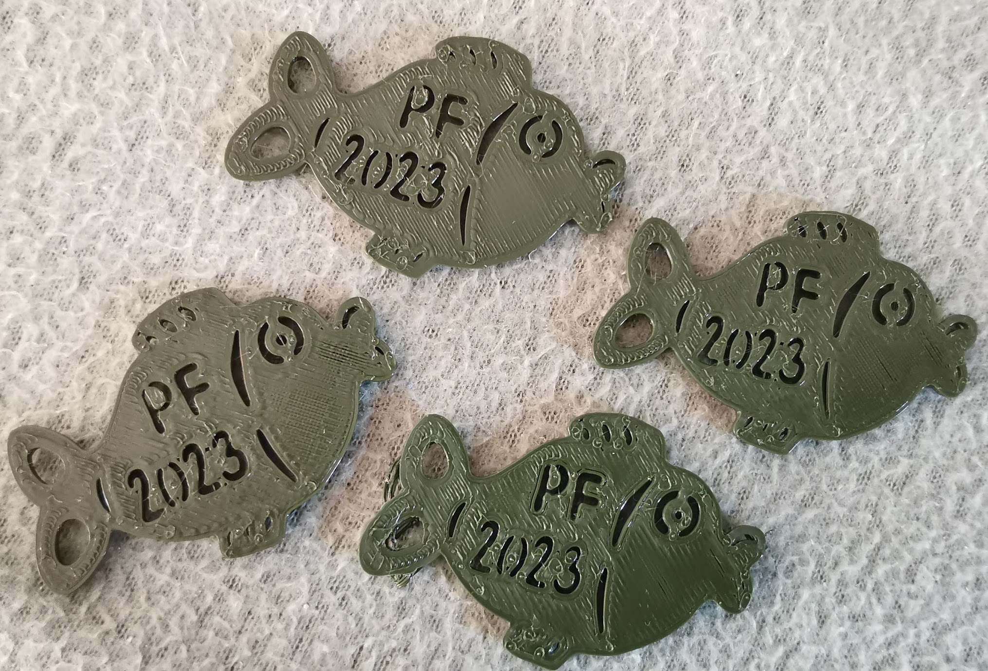 Carp (PF 2023) keychain by Afrodoman | Download free STL model ...