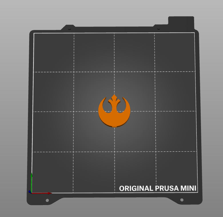 Rebel Icon - Bobblehead and Bobblehead Shelf (Prusa Mini +) by ...