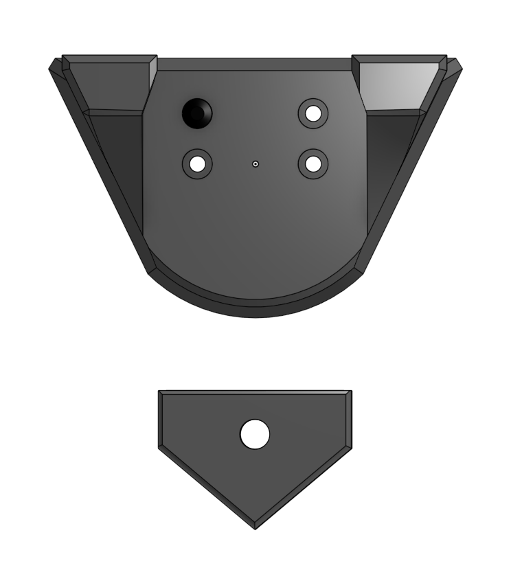 Simple Sword, Dagger, or Knife Wall Mount by BeautifulLEDs | Download ...